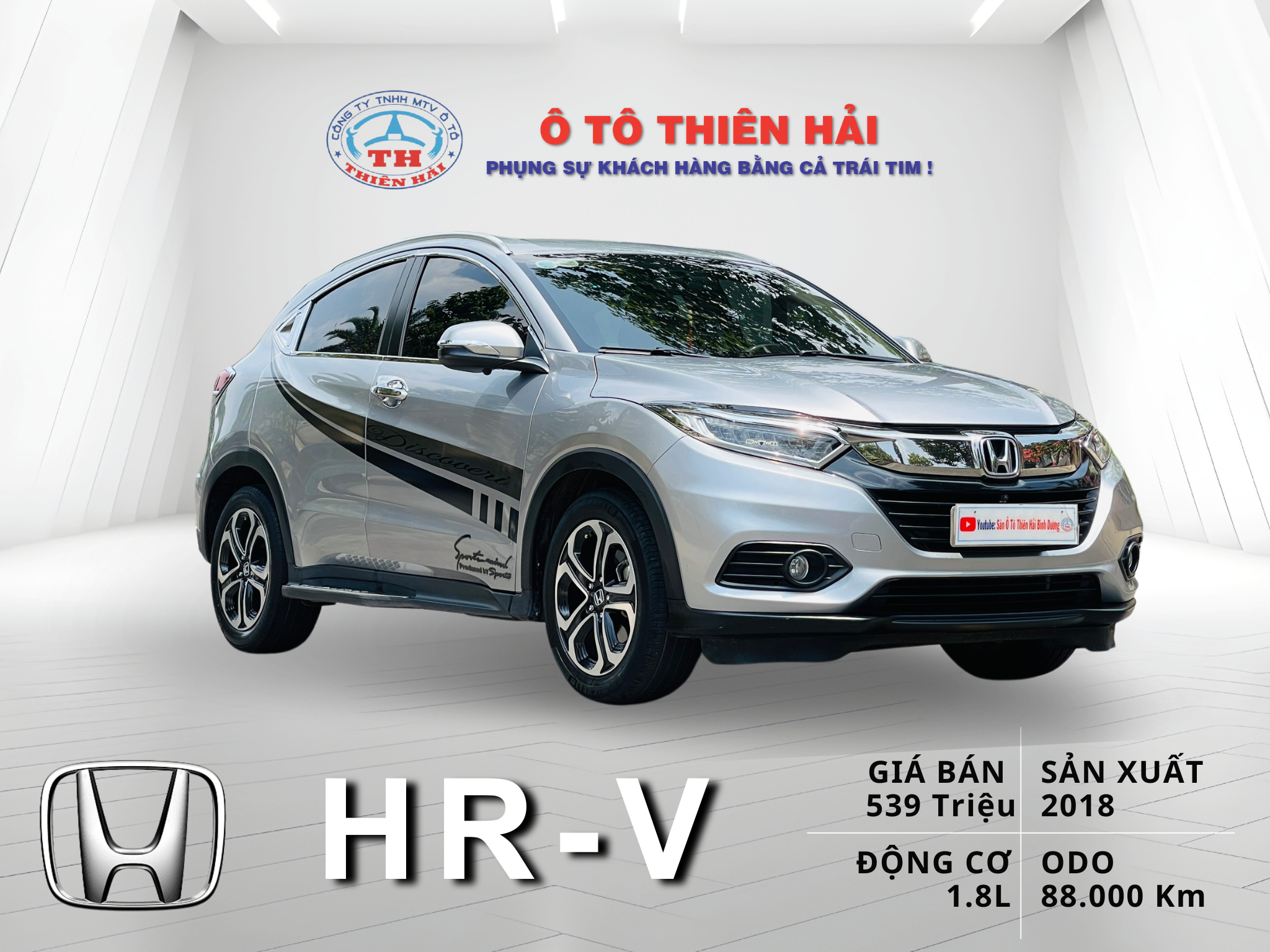 HONDA HR-V 1.8G SX 2018 NHẬP KHẨU THÁI LAN